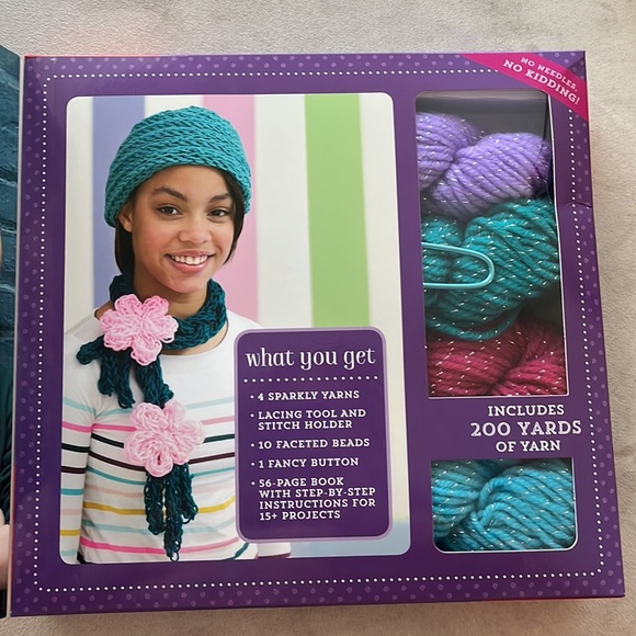 Accessories | Brand New Klutz Finger Knitting Kit | Poshmark